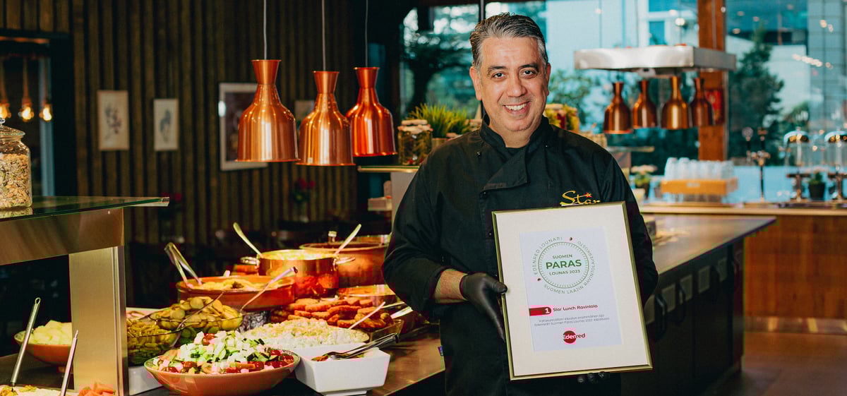 Finland’s Best Lunch 2023 winner Star Lunch is known f… - Edenred